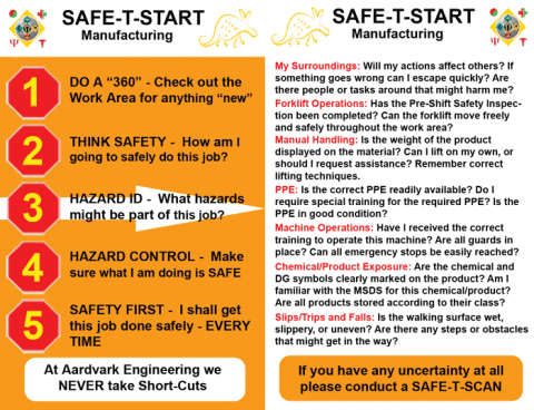 The SAFE-T-START Card | No 1 For Optimally Safe Jobstart